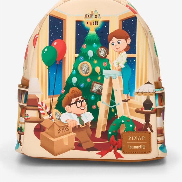 Loungefly | Bags | Loungefly Pixar Up Holiday Scene Backpack | Poshmark